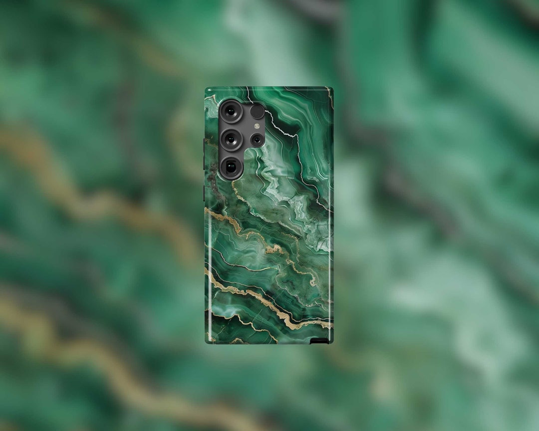 Jade Marble Samsung Tough Case - S22-S24 Series - Etsy