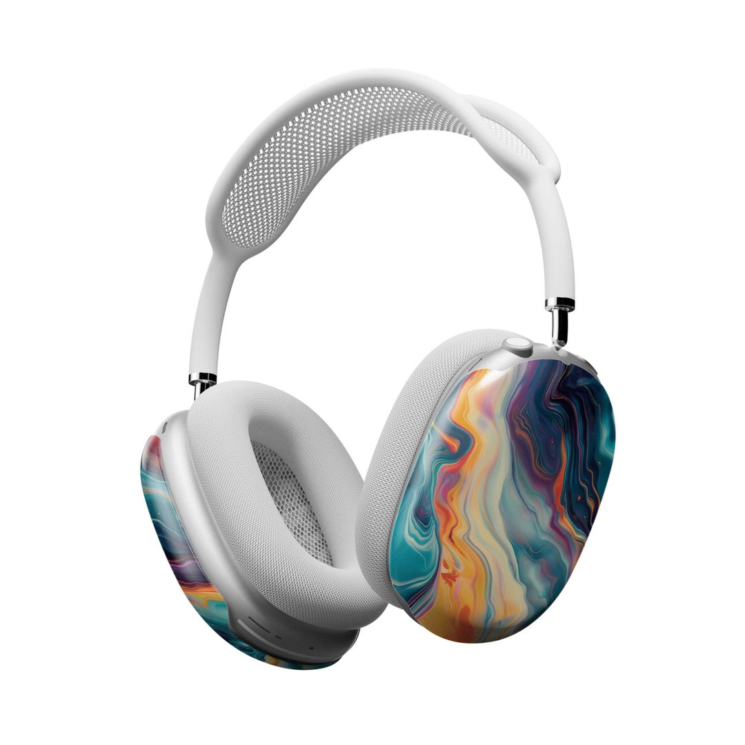 Airpods Max Headphone Covers | Vibrant Marble | Airpods Max Case ...