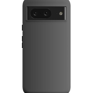Black Grey Gradient Google Pixel Case - Durable Dual-layer Protection ...