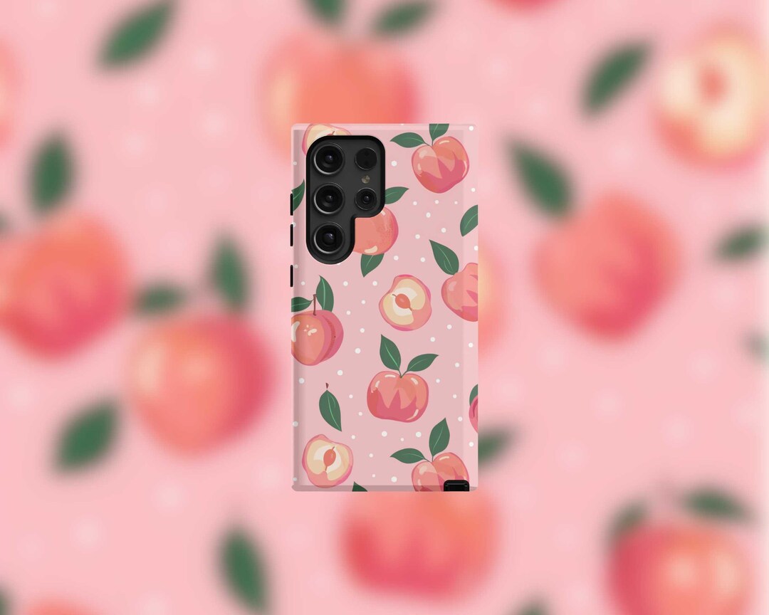 Cute Summer Peaches Tough Case for Samsung Galaxy S22-S25 Series ...