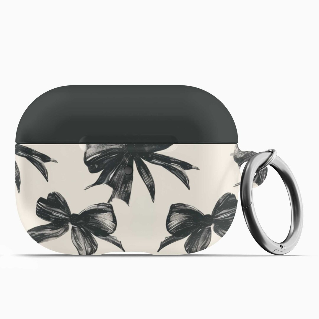 Sophisticated Bows AirPod Case W/keychain - Fits 1st 2nd Gen Airpods ...