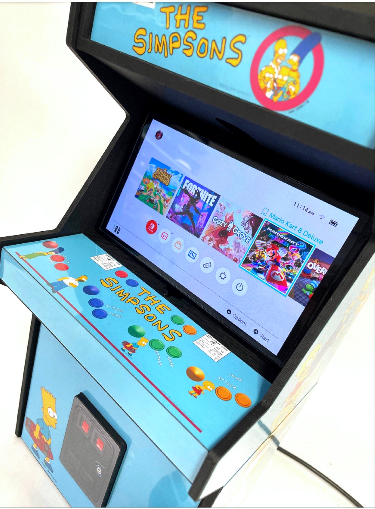 Nintendo Switch Stand Arcade Cabinet With Storage for Original/oled ...