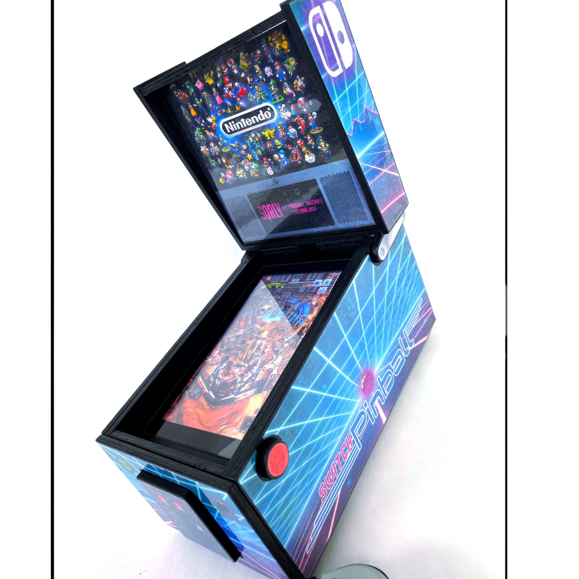 Nintendo Switch Pinball Stand With Storage for Original/oled Switch - Etsy