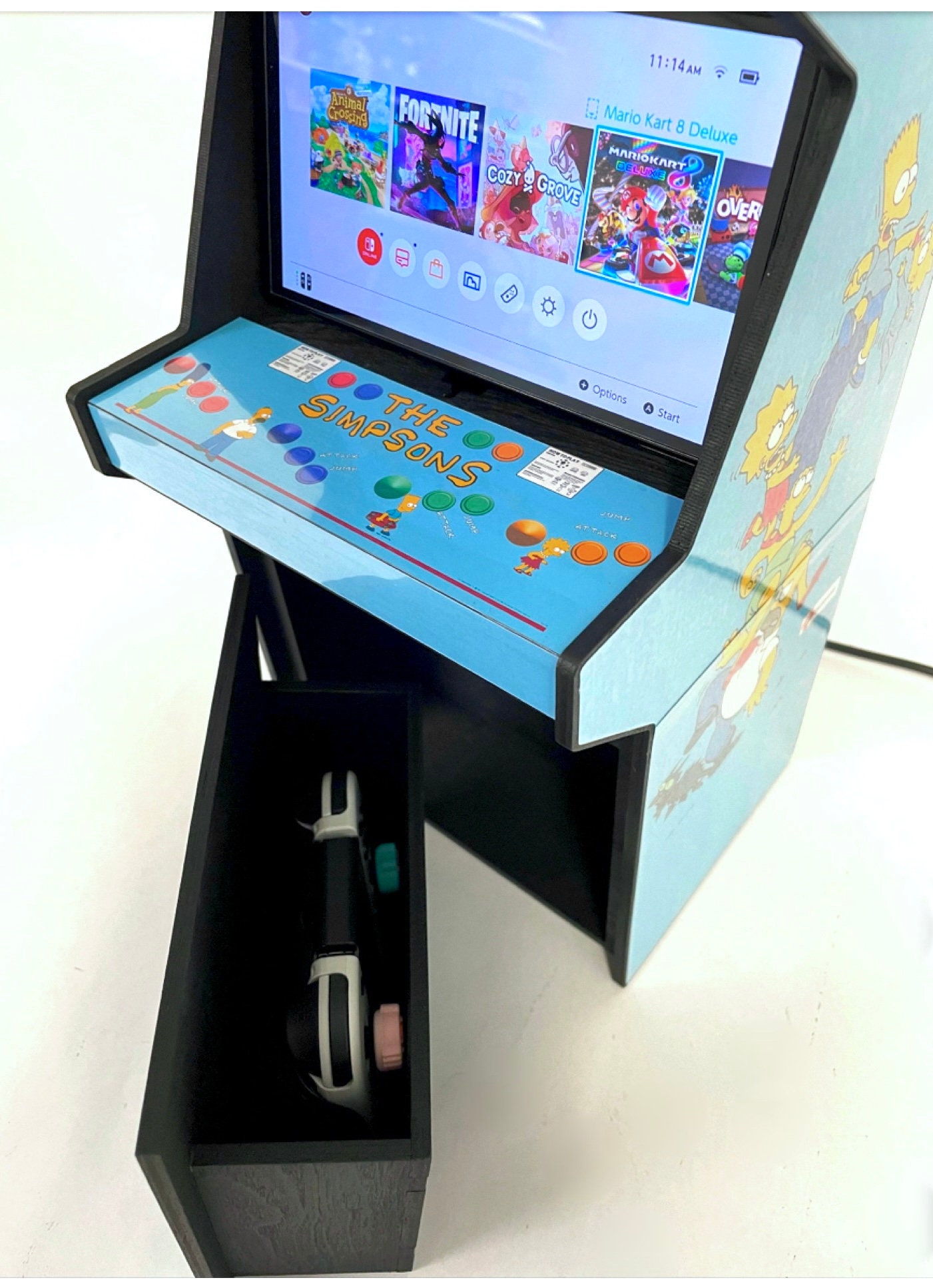 Nintendo Switch Stand Arcade Cabinet With Storage for Original/oled ...