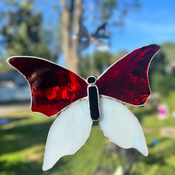 Stained Glass Butterfly - Etsy