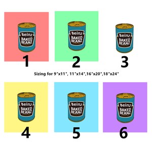 Baked Beans Print, Baked Beans Poster, Andy Warhol Art, Baked Beans Art ...