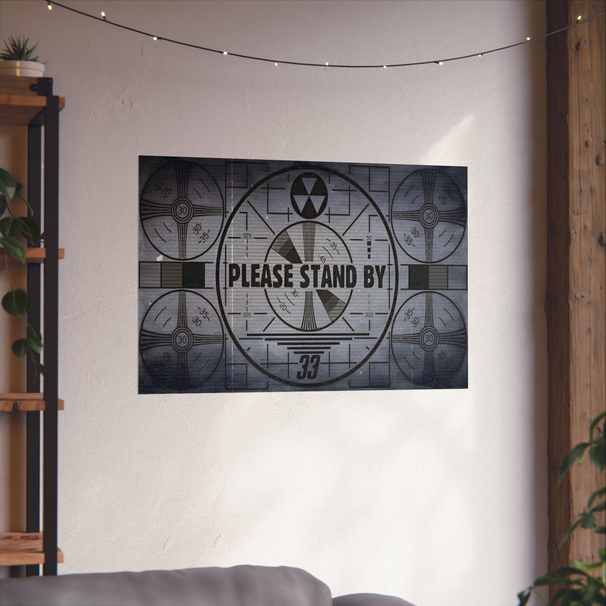 Nuclear Fall Out Poster, Nuclear Fall Out Print, Please Stand By ...
