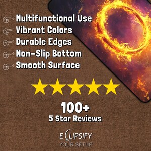 Skeleton Pirate TCG Playmat, Fantasy MTG Play Mat With Zones, Red, Fire ...