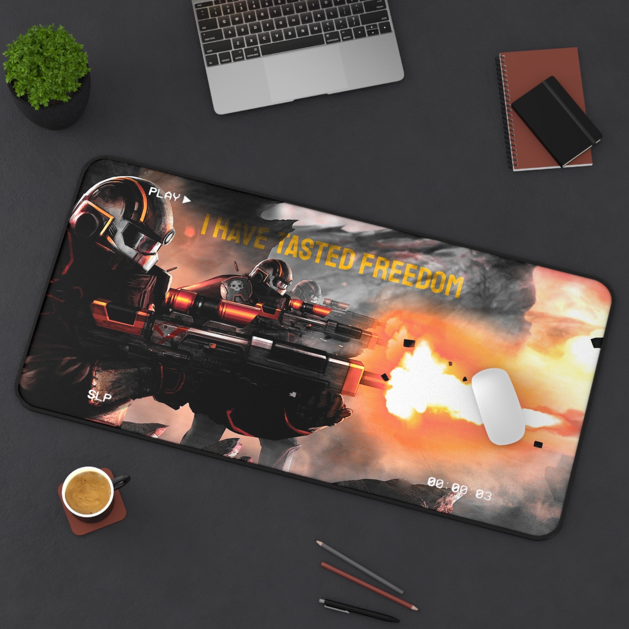 Sci Fi Diver Soldiers Video Game Mouse Pad, Hell, Gaming Mouse Pad ...