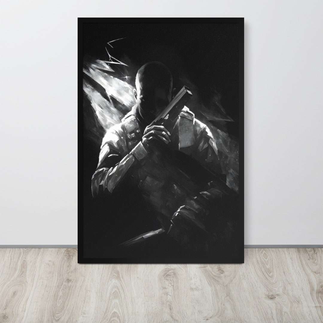 Black Ops Poster, Black Ops Print, First Person Shooter, Gaming Poster ...