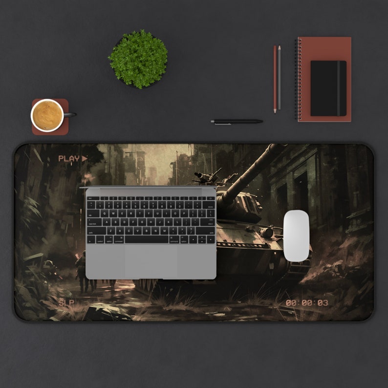 Tank Urban Mouse Pad, World War Desk Mat, Military, War, Tiger Tank ...
