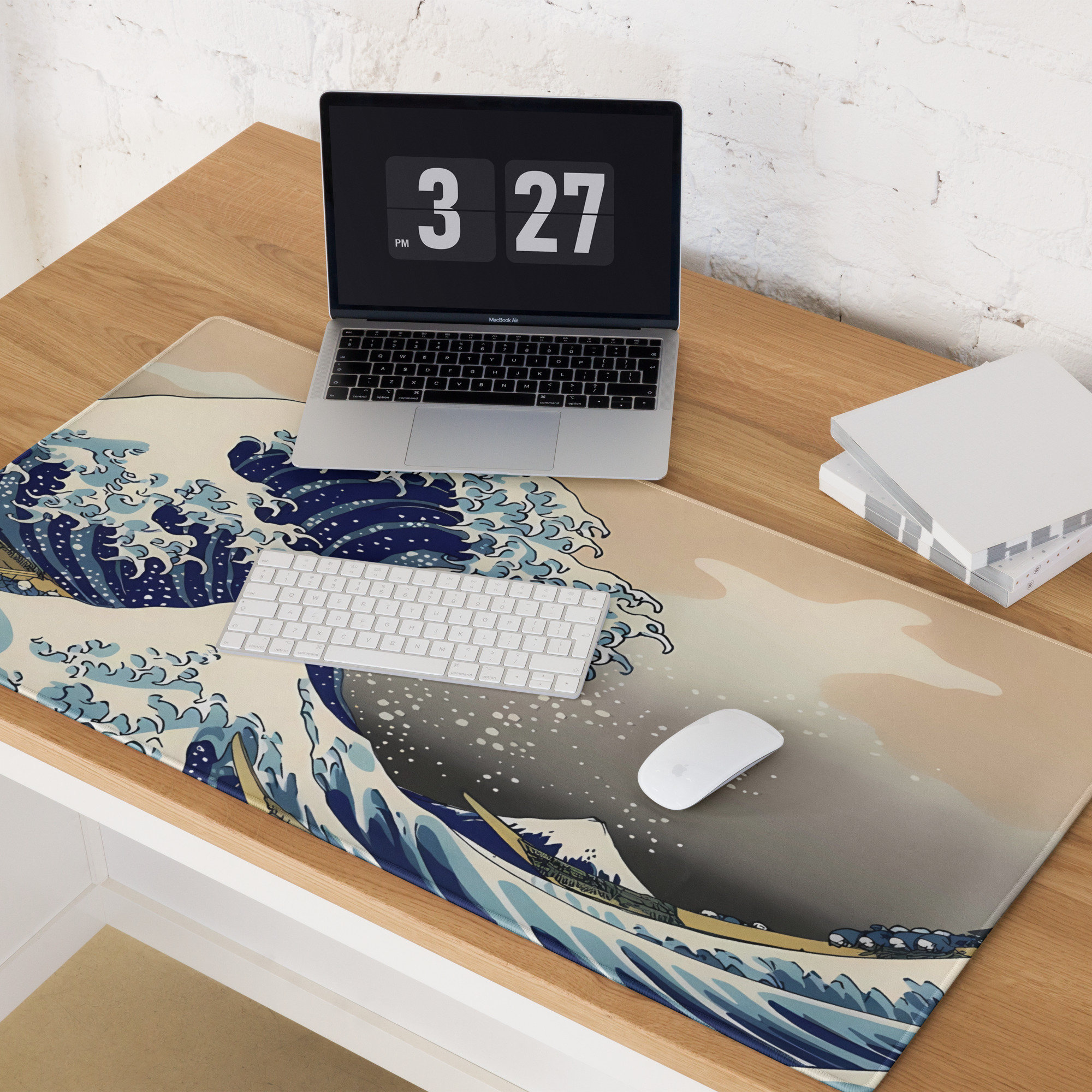 Great Wave Mouse Pad, the Great Wave off Kanagawa, Hokusai, Japanese ...