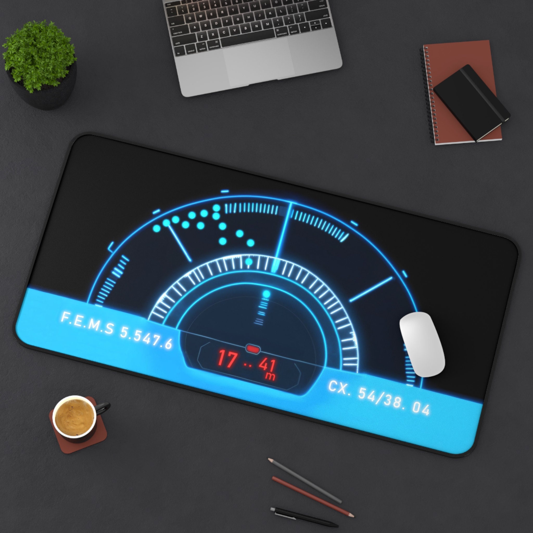 Sci Fi Motion Sensor Mouse Pad, Sci Fi Motion Sensor Desk Mat, Alien ...