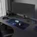 Turtle Ninja Mouse Pad, Turtle Ninja Desk Mat, Ninja Desk Mat, Blue ...