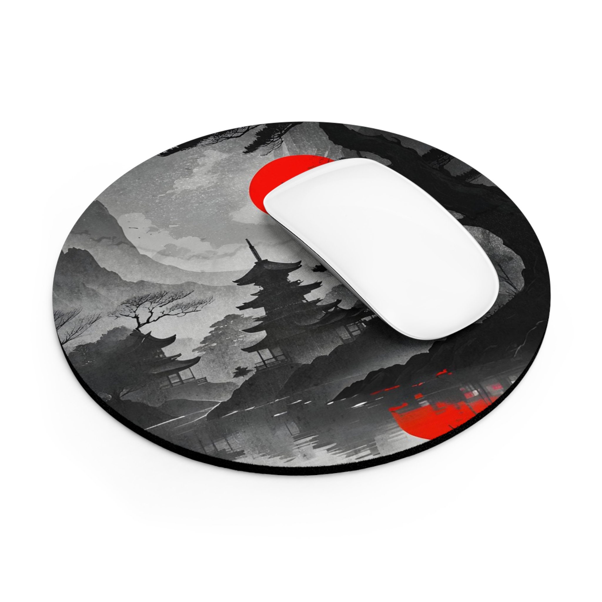 Japanese Samurai Mouse Pad, Japanese Desk Mat, Anime Mouse Pad ...