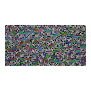 Baked Beans Mousepad, Baked Beans Desk Mat, Custom Desk Mat, Colourful ...