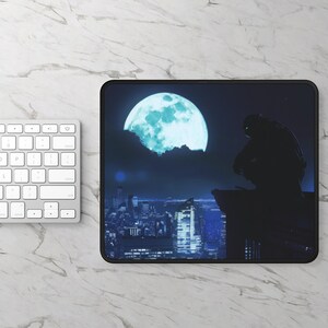 Turtle Ninja Mouse Pad, Turtle Ninja Desk Mat, Ninja Desk Mat, Blue ...