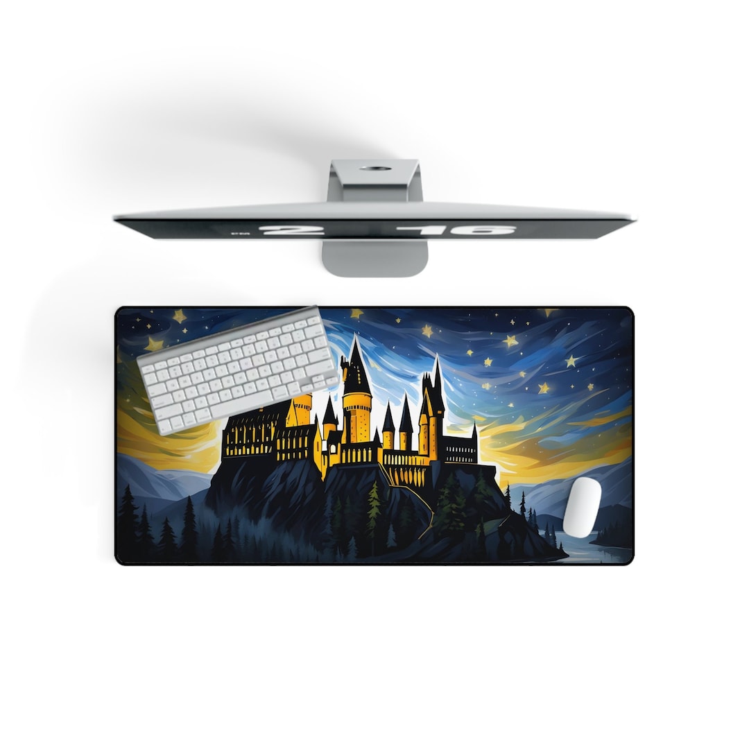Wizard Castle Desk Mat Wizard Castle Mouse Pad Wizarding - Etsy