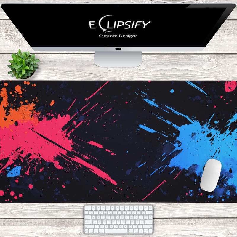 Rainbow Mouse Pad - Etsy