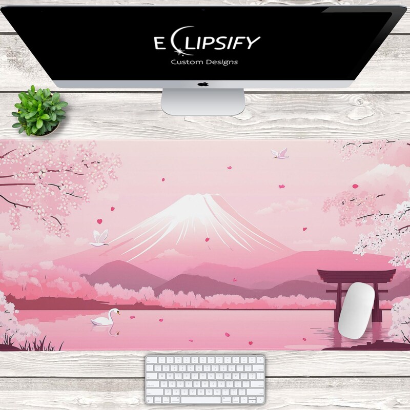 Sakura Mouse Pad - Etsy