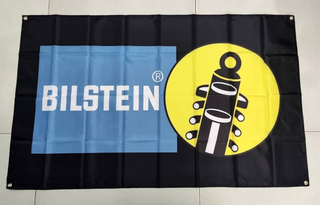 Bilstein Shocks Banner Garage Flag Yokohama 3x5ft Jdm Room Decora Large ...