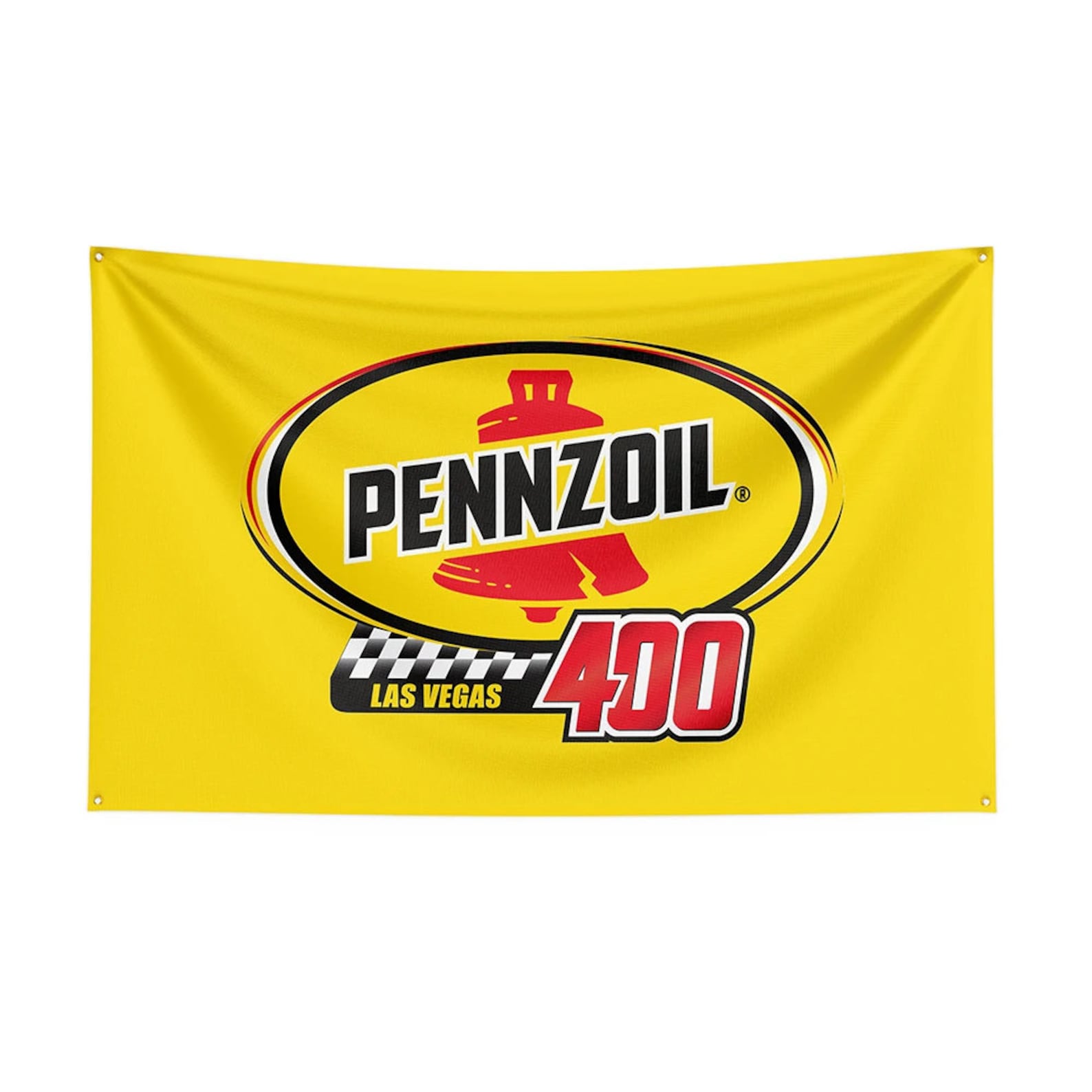Pennzoil Sign Banner Vintage Oil Gas Porcelain Metal Station Service ...