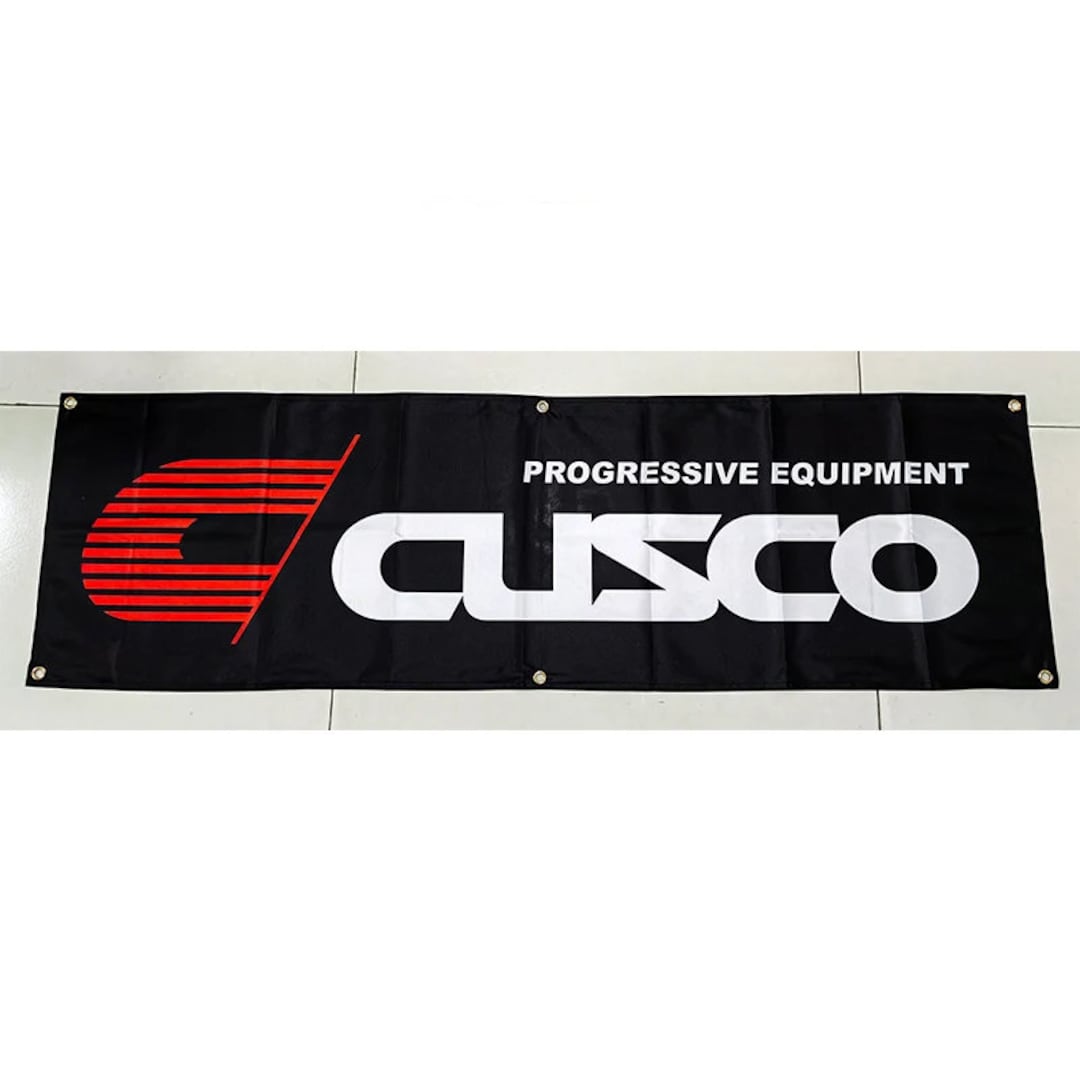 Cusco Jdm Car Banner Flag Sign Stickers Sticker Decals Vinyl Racing ...