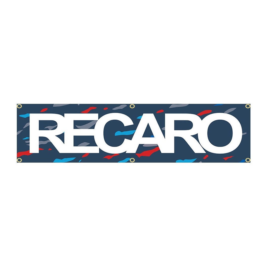 Recaro Banner Jdm Nobori Flag Garage Sign Japan Huge Premium Room Shop ...
