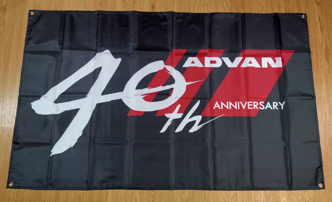 Advan Yokohama Jdm Banner Flag Garage Racing Car Shop Decor Nissan Show ...