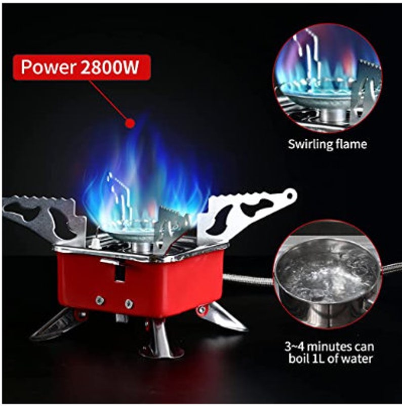 Portable Camping Gas Stove. Hiking, Picnic, Travel Stove. 2 Styles ...