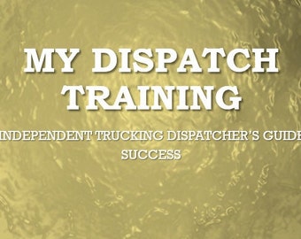 Freight Dispatcher Load Board Training Step by Step Video Tutorial With Live Examples Perfect ...