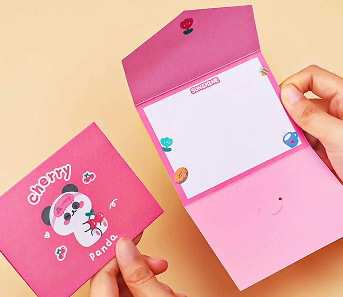 Cute Paper Envelopes Set Watercolor Letter Writing Decorative Printer ...