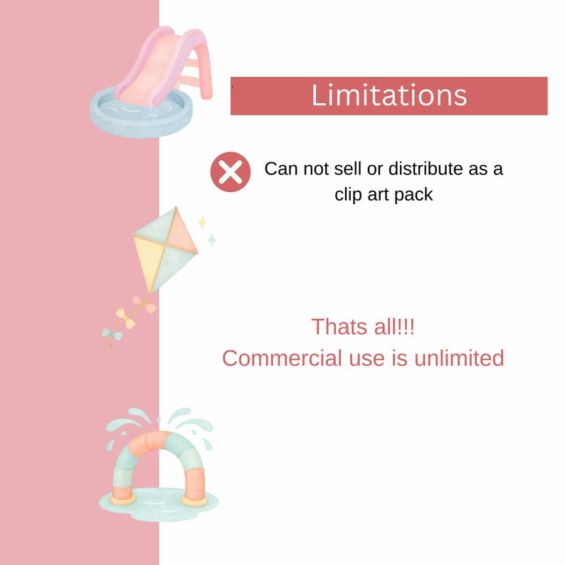 Kids Pool Party Clipart | Watercolor Summer Pool Fun | Cute Baby ...
