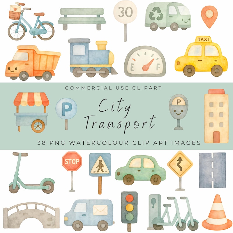 Transport Yellow Watercolor - Etsy