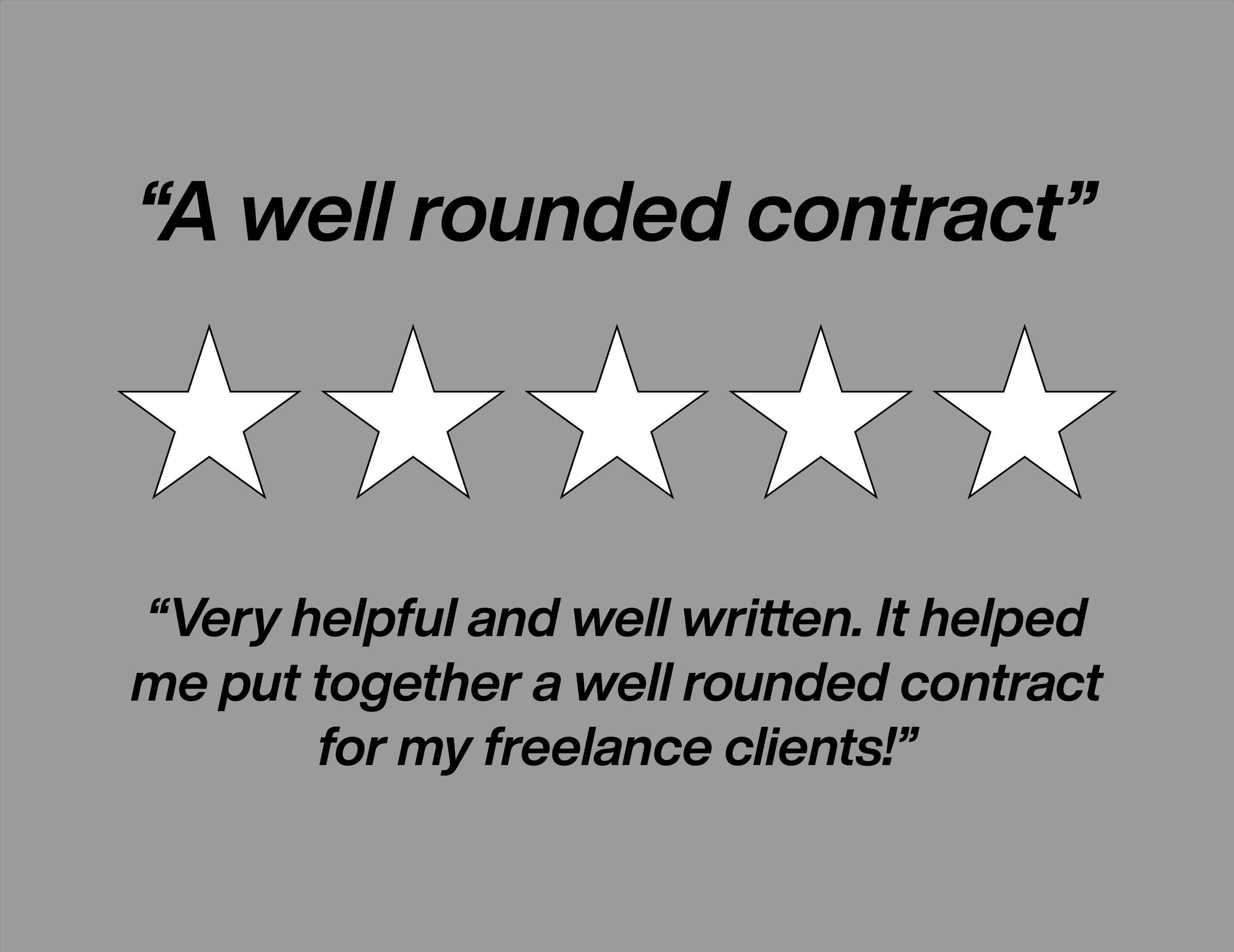 Modelo de contrato de cliente para diseñador independiente - Etsy España