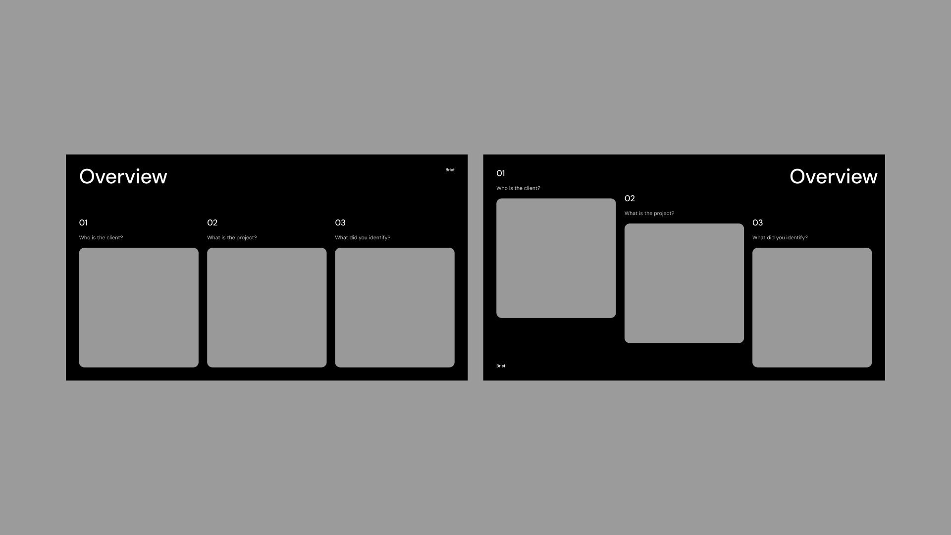 Modern Case Study Template | Project Deck | Figma Template | for ...