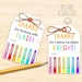 Flair Pen Teacher Gift // Flair Pen Teacher Gift Tag // End of Year ...