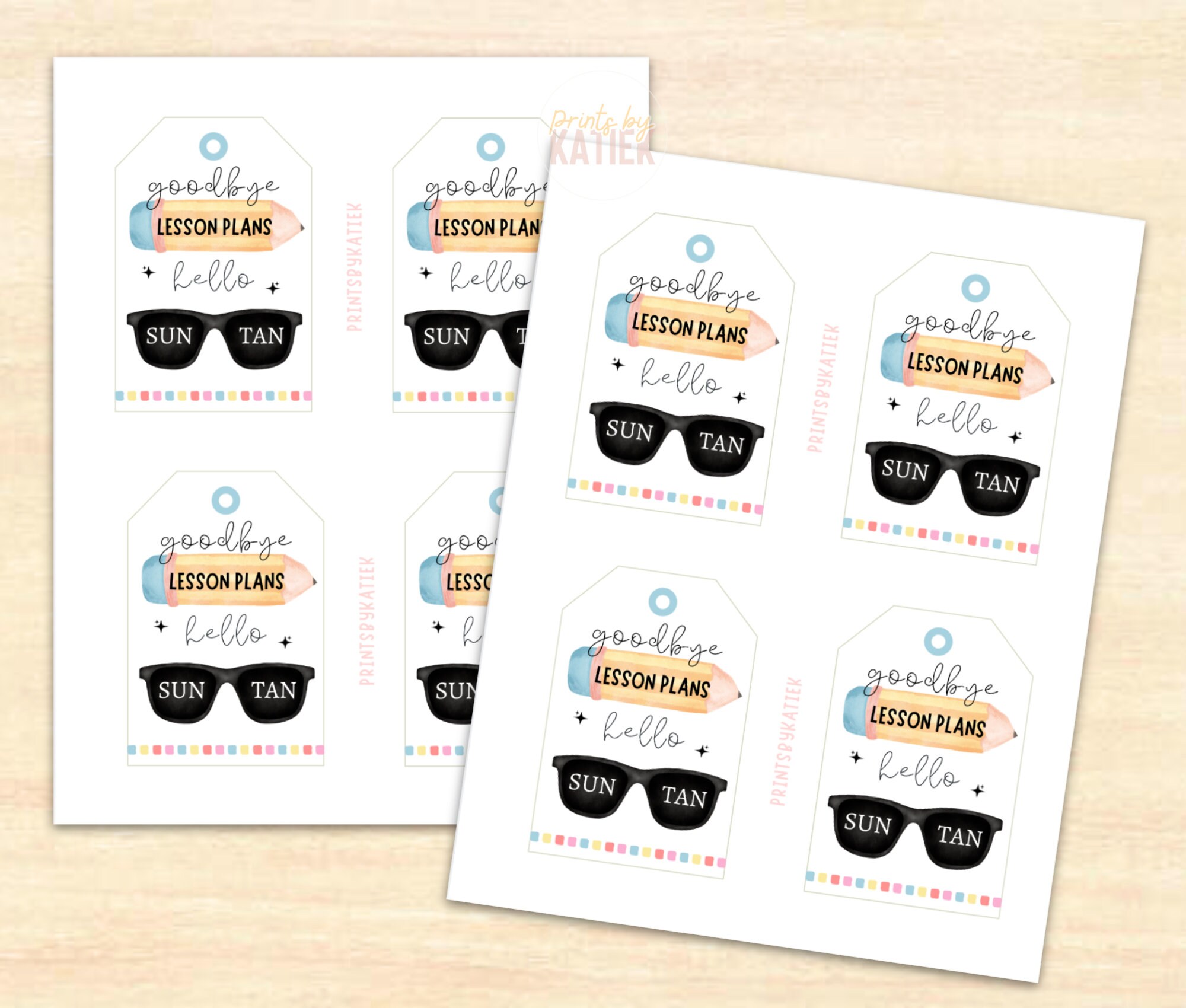 Last Day of School Teacher Gift // End of Year Teacher Gift // Goodbye ...