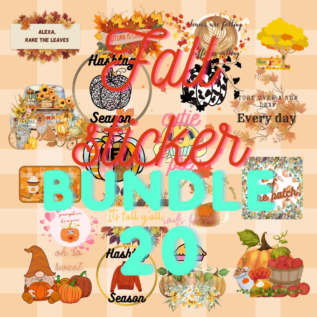 Fall Png Bundle Png / Digital Download. Cute Pumpkins - Etsy