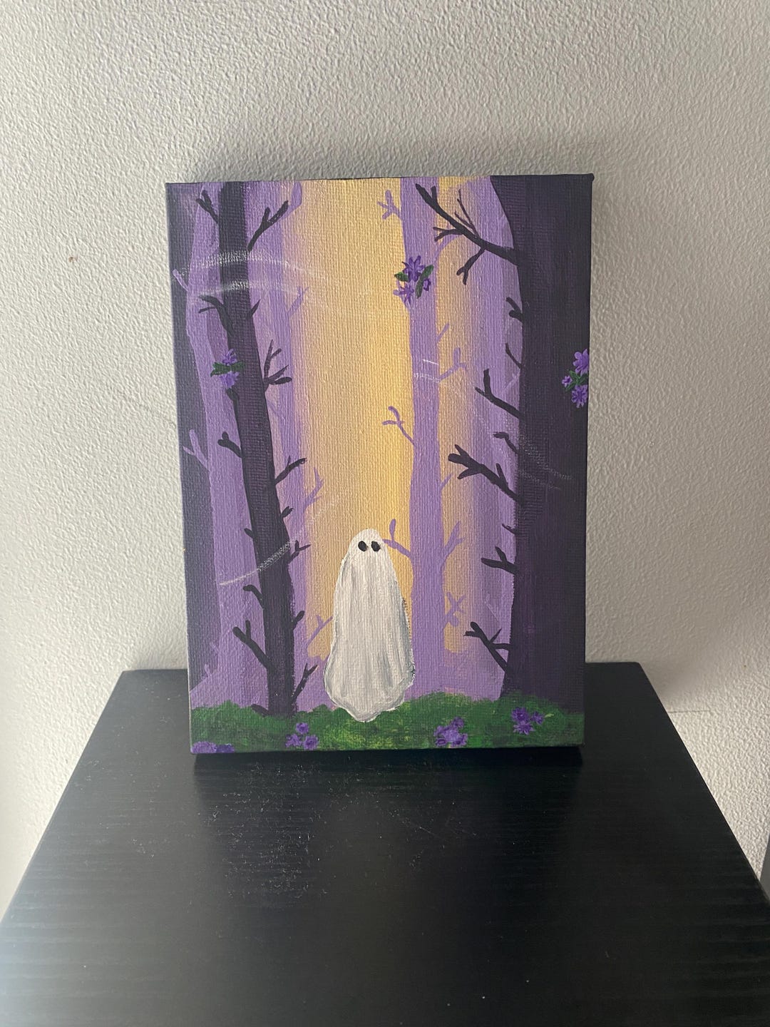 Phoebe Bridgers Ghost in the Forest Painting on Canvas - Etsy