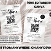 Scan to Pay Template, Qr Code Sign, Small Business, Editable Canva ...