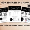 Scan to Pay Template, Qr Code Sign, Small Business, Editable Canva ...
