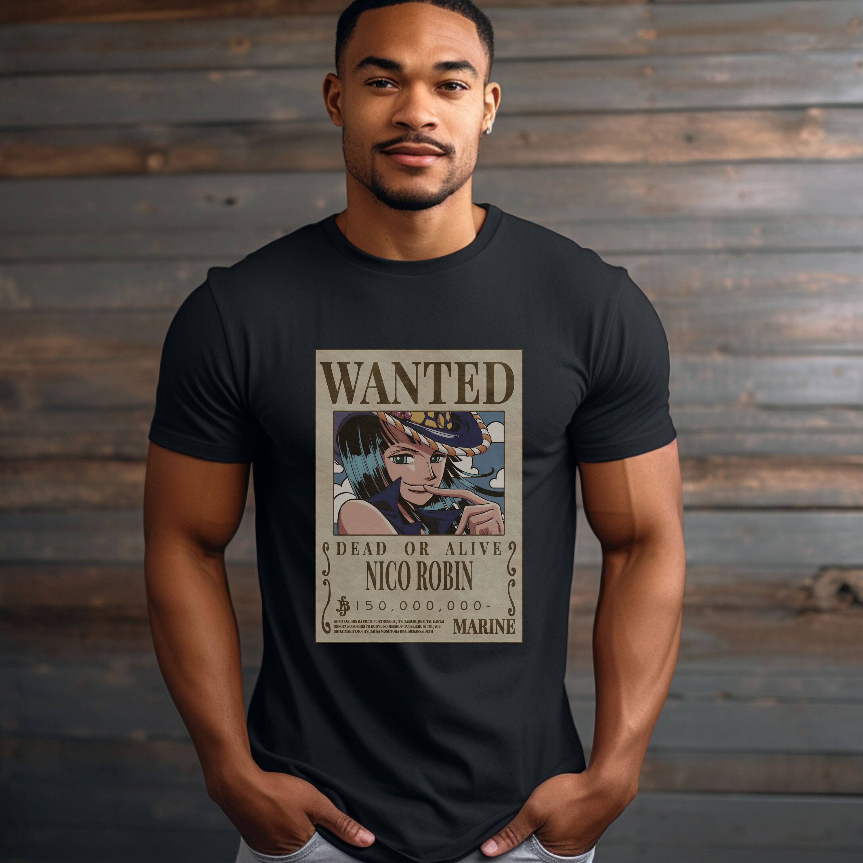 One Piece Wanted Dead or Alive Robin Wanted Poster Nico - Etsy