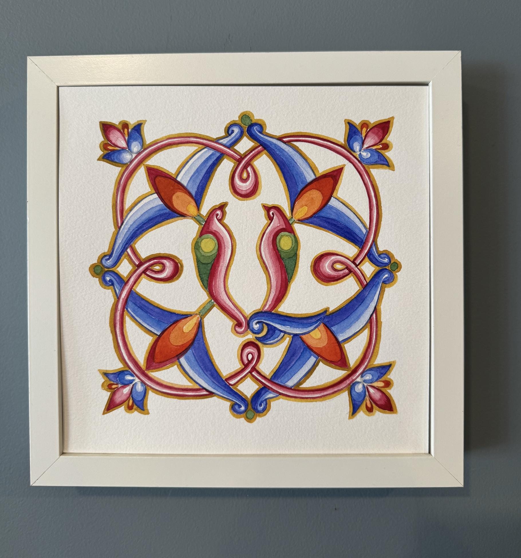 Armenian Trchnakir Watercolor Art Painted on Demand - Etsy