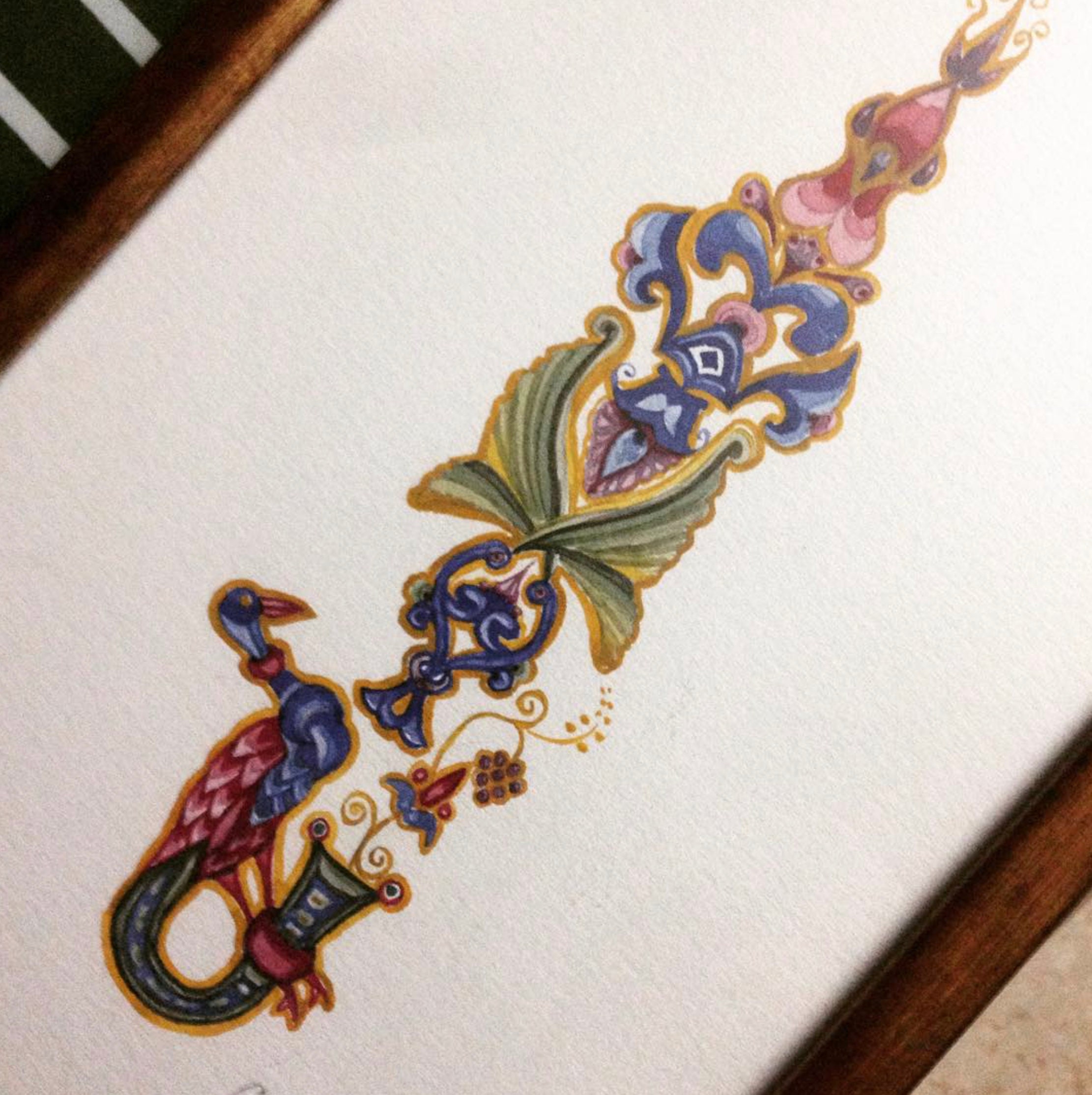 Armenian Trchnakir Watercolor Art Painted on Demand - Etsy