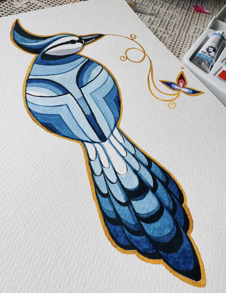 Armenian Trchnakir Watercolor Art Painted on Demand - Etsy