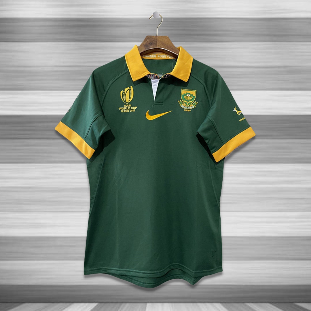 South Africa Springboks 2023 Rugby Jersey Men's Home Green - Etsy Australia