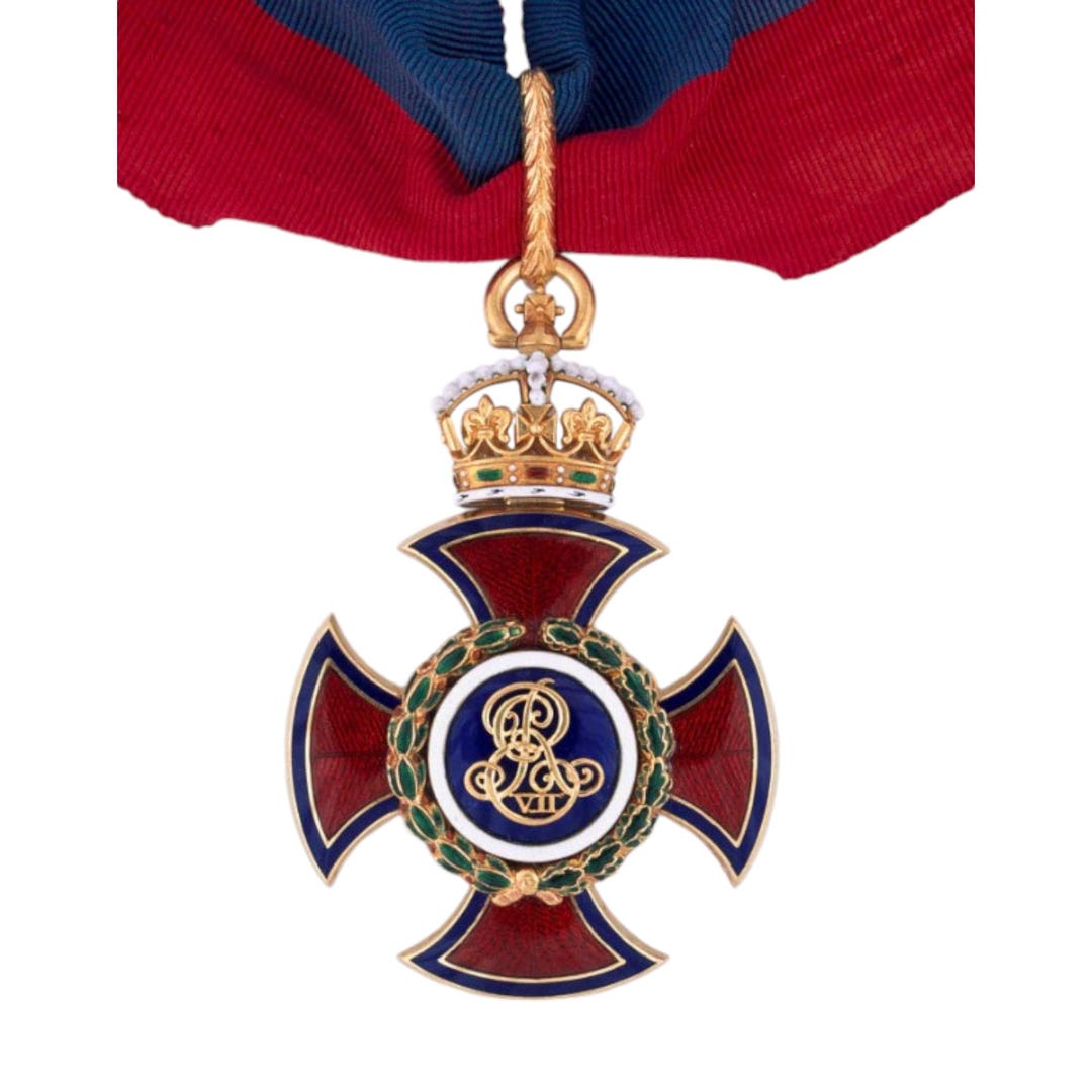 Sterling Silver Enamel Royal Merit Badge - British Family Pendant - Etsy