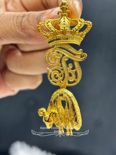 Spain Order of Golden Fleece , Neck Badge of Charles VIII of Spain ...