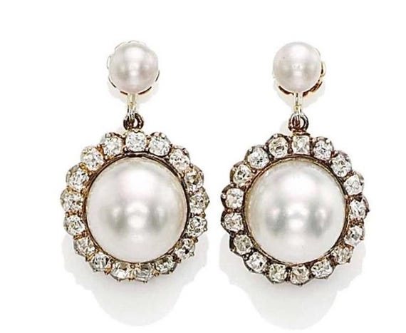 Josephine pearl earrings store